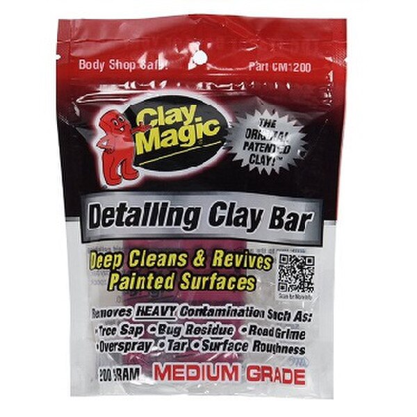 Clay Magic® Clay Bar - Medium (Red)